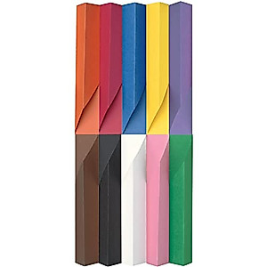 SunWorks 6503 Construction Paper, 58 lbs., 9 x 12, Assorted, 50 Sheets/Pack