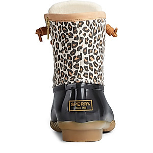 Sperry Women's Saltwater Rain Boot, Multi, 7.5