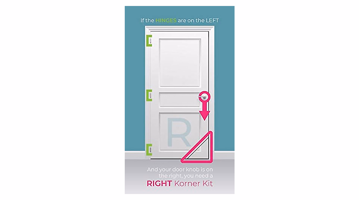 Kitty Korner Righthand Cat Door - Secure, Lockable Pet Access Solution