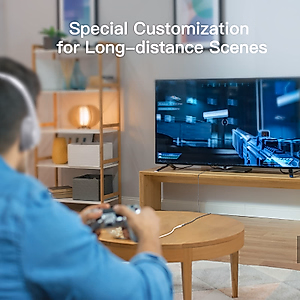 MORELECS Headphone Extension Cable 10 ft Aux Extension Cable Nylon Braided 3.5mm Extension Male to Female 3.5 mm Audio Cable Compatible with iPhone iPad Tablets Media Players