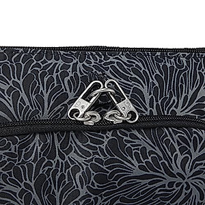 Baggallini womens Securtex® Anti-theft Memento Crossbody Bag Cross Body, Midnight Blossom, One Size US