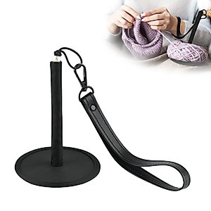 Wrist Yarn Holder, Portable Wrist Yarn Ball Minder Stand with Wrist Strap, Hanging Yarn Spinner for Big or Small Yarn Balls, Twizzling Yarn Organizer Storage for Knitting Crocheting Craft Lover