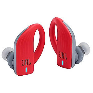 JBL Endurance PEAK - Waterproof True Wireless In-Ear Sport Headphones - Red (Renewed)