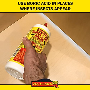 2 Pk, Boric Acid Roach & Ant Killer NET Wt. 1 Lb. (454 gms) Each