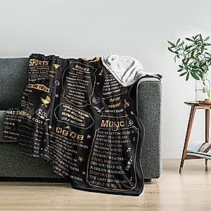 Neuturs 90th Birthday Gifts for Women Men, 90th Birthday Blanket, 90th Birthday Gift Ideas, 90th Birthday Decorations for Women Men, Best Birthday Gifts for 90 Year Old Women Throw Blanket 60"X50"