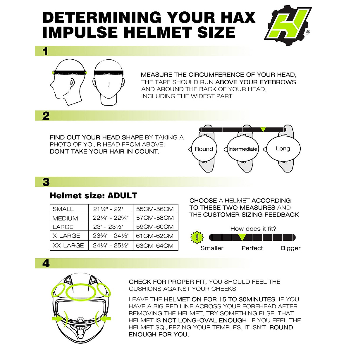 HAX Full Face Motorcycle DOT Approved Helmet with Dual Rear Wing and Pinlock Ready - Lightweight and Durable Motorbike Street Bike Helmet for Adults (Impulse Devour Black,XL)