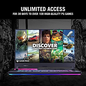 ASUS ROG Strix G15 Gaming Laptop - 15.6" WQHD 165Hz Display, AMD Ryzen 7 6800H up to 4.7GHz, NVIDIA GeForce RTX 3060, 32GB DDR5 RAM, 1TB SSD, Wi-Fi 6E, Backlit Keyboard, Windows 11 Home