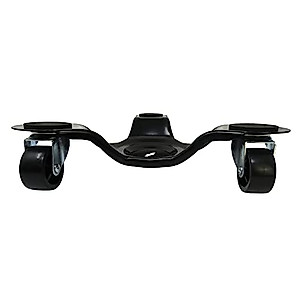 Shepherd Hardware Move-It 9442 12-Inch Steel Tri-Dolly, 300-lb Load Capacity, 12 Inch, Black