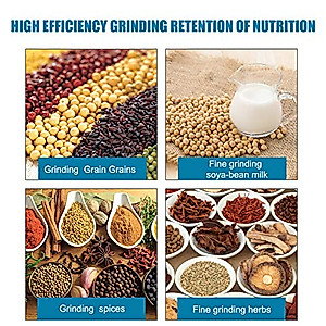 H&ZT 2Pcs Sand Grinding Discs for 110V Electric Wet & Dry Grinder Machine, for 3000W Wet & Dry Flour Mill Cereals Grinder