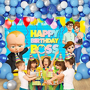 Anime Game Theme Party Supplies Wallpaper Photo Shooting PropsBackdrop Party Cake Table Decorations Baby Shower Banner Kids Room Wall Decor Happy Birthday Party Supplies (5X3.3FT)