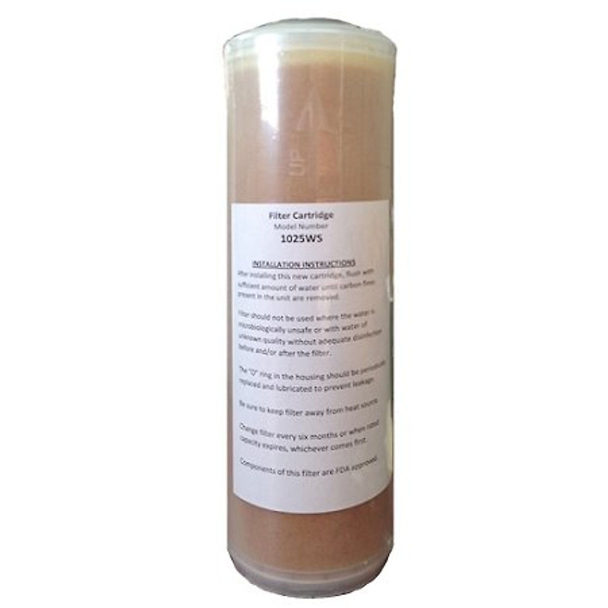 IPW Industries Inc (1025WS) 9.75"x3" 19,000 mg/L Water Softening Filter