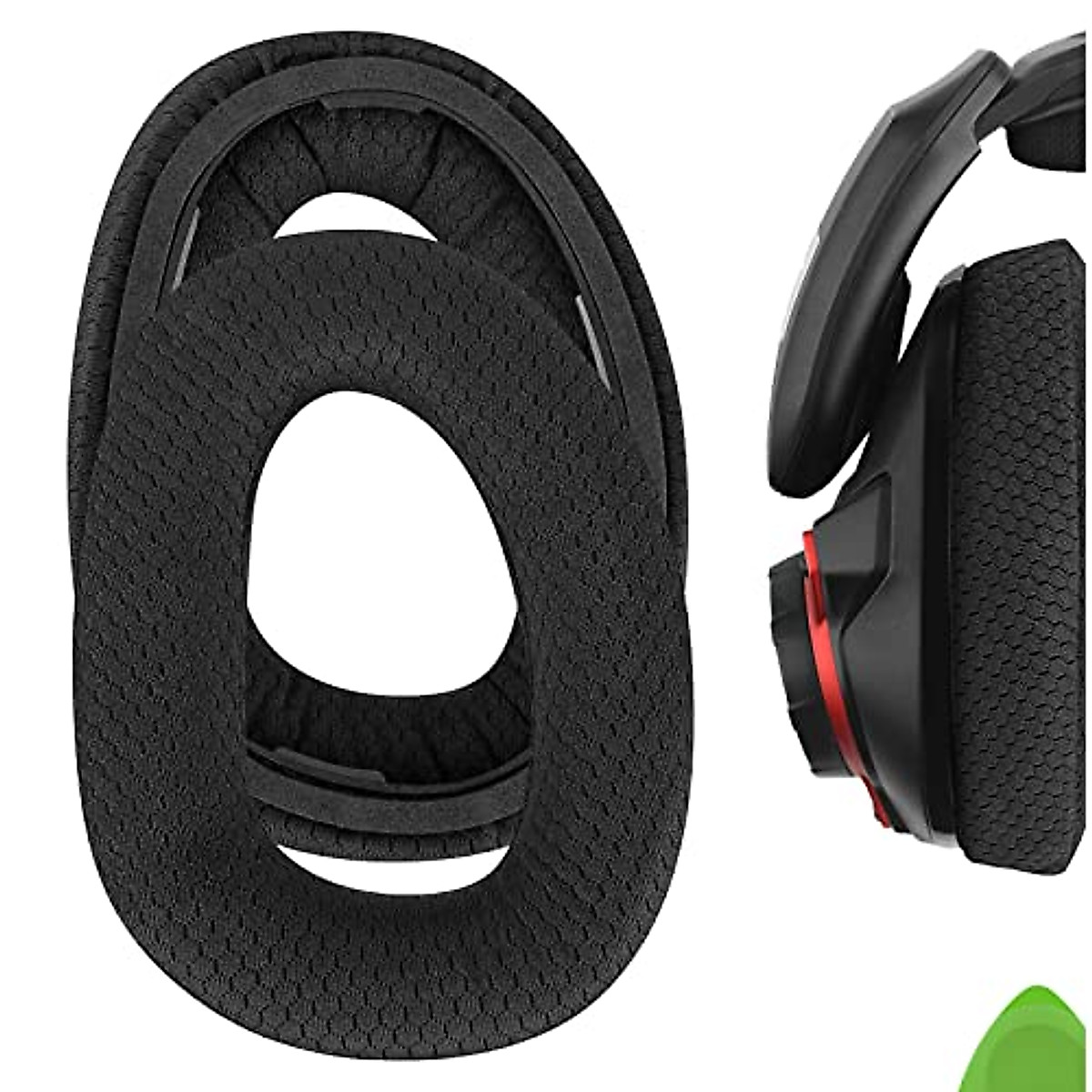 Geekria Comfort Replacement Ear Pads for Sennheiser GSP 600, GSP 670, GSP 500 Professional, GSP 601, GSP 602 Headphones Ear Cushions, Headset Earpads, Ear Cups Cover Repair Parts (Black)