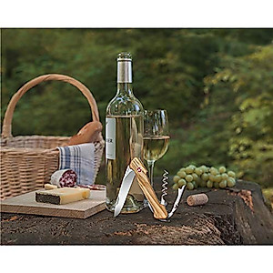 Victorinox 0.9701.64 Wine Master Olive With Pouch 130mm For the Wine Connoisseur in Olive Wood 5.1 inches