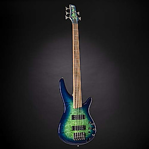 Ibanez SR405EQM 5 String Surreal Blue Burst Gloss