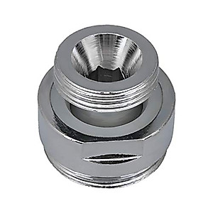 RDEXP Tap Aerator Male Thread 18mm to 22mm Water Faucet Adaptor 360 Degree Copper