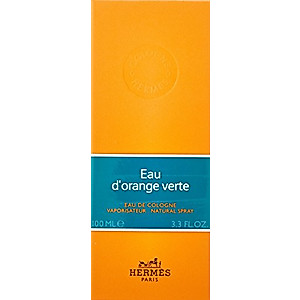 Eau d'Orange Verte by Hermes for Men 3.3 oz Eau de Cologne Spray