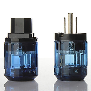 HiFi Audiophile Power Cord HiFi Audio AC Power Cable Power Cord US Plug 1.5 Meters 4.9feet