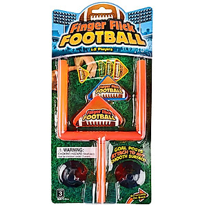 Finger Flick Football Game, Black/Red