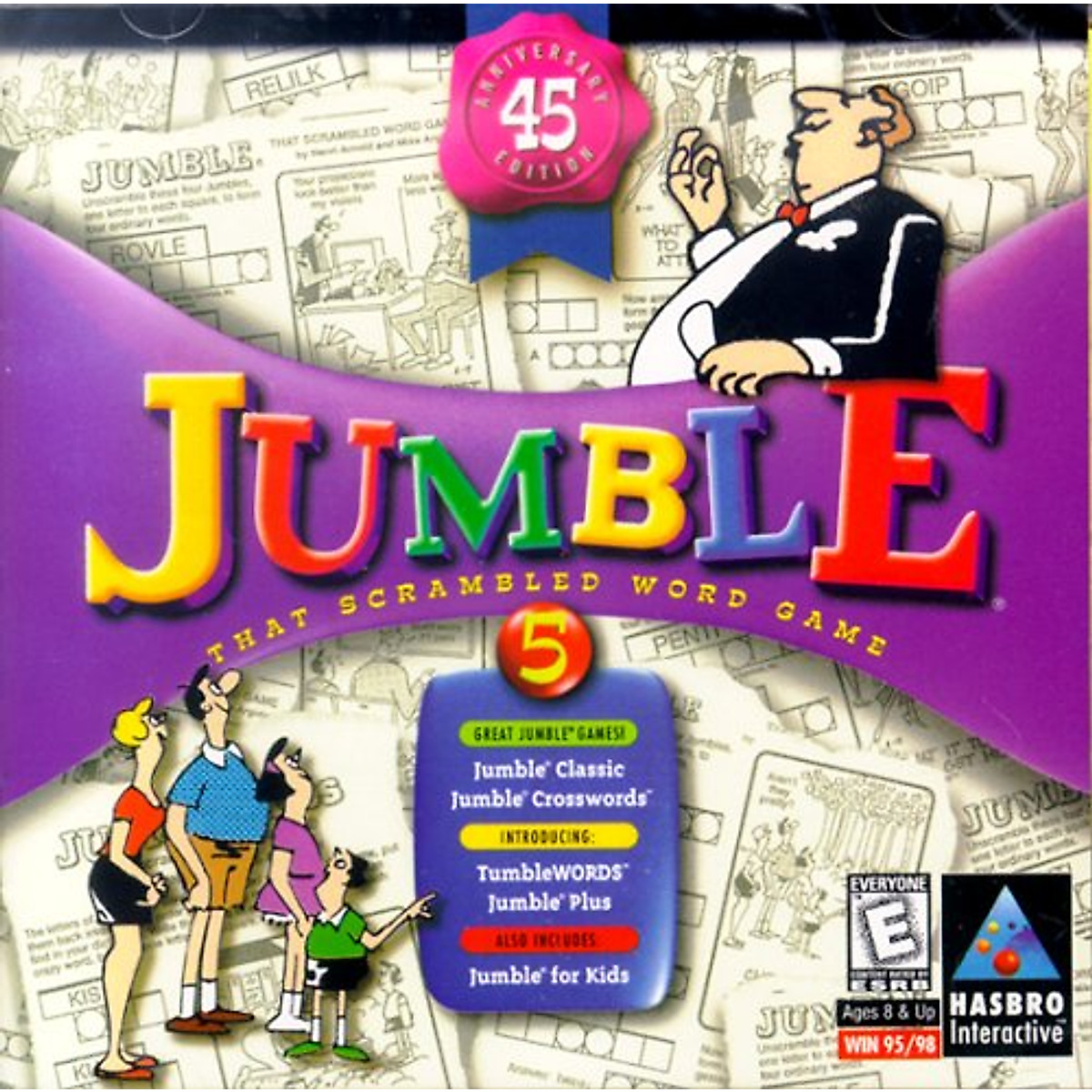 Jumble: That Scrambled Word Game, 45th Anniversary Edition (Jewel Case)