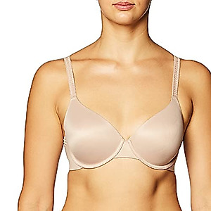 Calvin Klein Women's Liquid Touch Lightly Lined Perfect Coverage Bra, Honey Almond, 34B