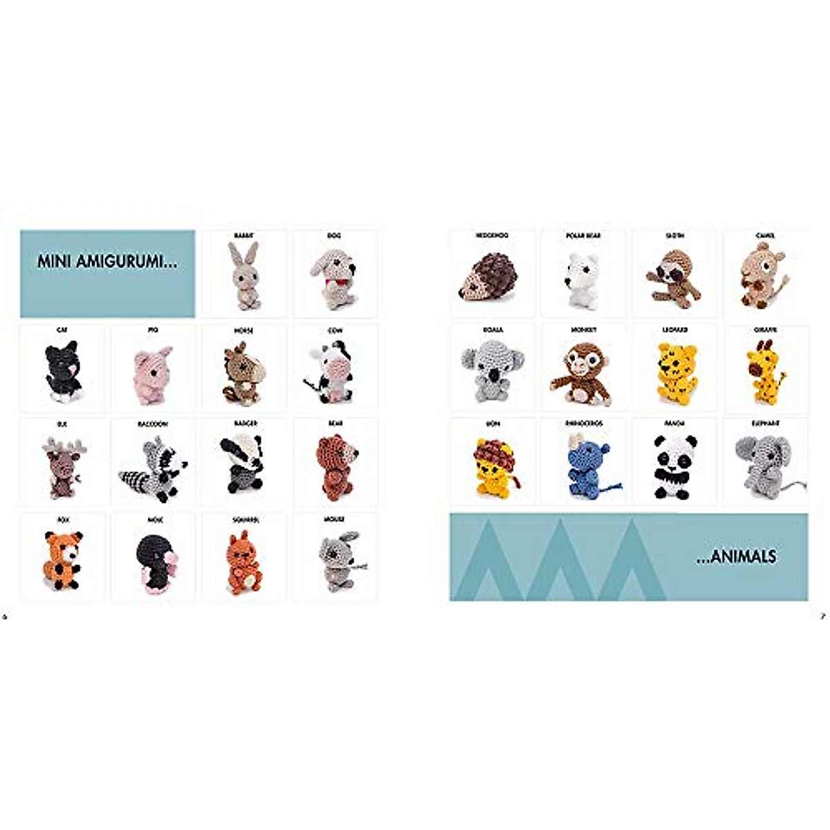 Mini Amigurumi Animals: 26 tiny creatures to crochet