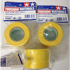 TAMIYA 40mm Masking Tape [87063] 3pcs Set