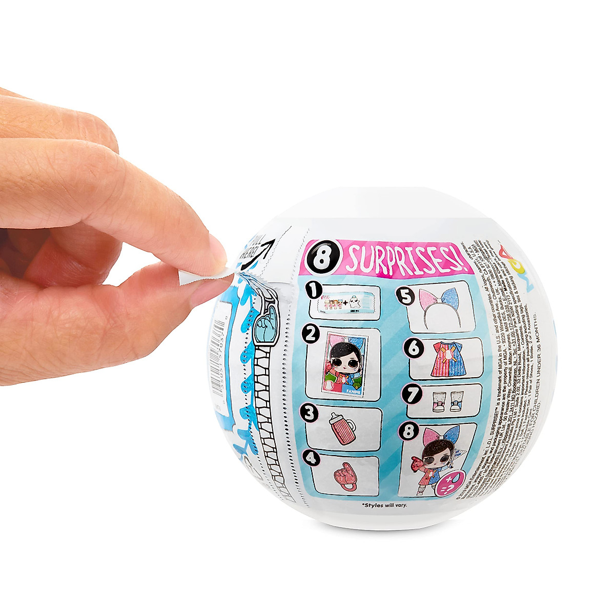 L.O.L. Surprise! All Star Sports Ultimate Collection Series 1 with 12 Sparkly Baseball Dolls, Each 8+ Surprises, Ultra-Rare Beatnik Babe, 2 Teams, Gift for Kids, Toy for Girls Boys Ages 4 5 6 7+ Years Old