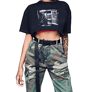 XZQTIVE Causal Clip Buckle Belt for Women Men Streetwear Style Cargo Pant Belts For Jeans Dresses