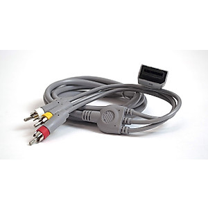 Beastron Wii AV Cable, 6 FT AV Composite Cable 3 RCA for Nintendo Wii/Wii U (High Definition)