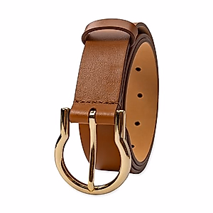 Cole Haan Women's Casual Fashion Belt, Tan, Medium