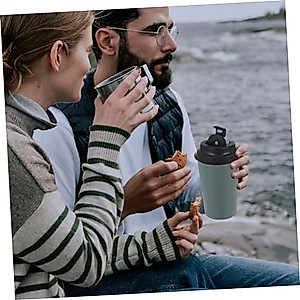 Veemoon Insulated Coffee Tumbler with Leak Lid Travel Coffee Cup for Hot and Cold Drinks Reusable Lined Travel Mug