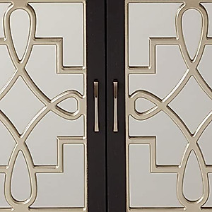 Acme Kacia Console Table in Antique Black