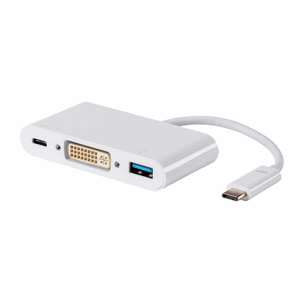 Monoprice USB-C VGA Multiport Adapter - White, With USB 3.0 Connectivity & Mirror Display Resolutions Up To 1080p @ 60hz - Select Series (115759)