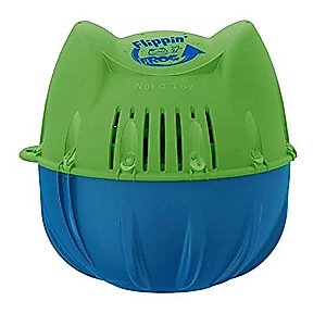 Flippin’ FROG Complete Pool Sanitizing System for Pools 2,000 – 5,000 gallons, Quick and Easy All-in-One Pool Sanitizer uses Low Chlorine Levels and FROG Sanitizing Minerals