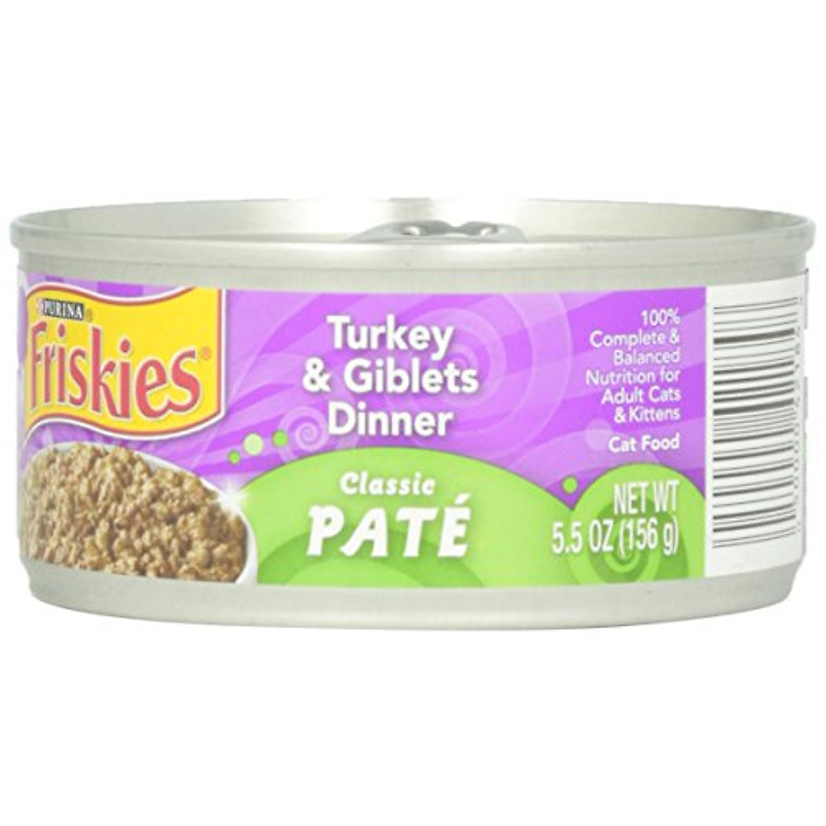 Friskies, Turkey & Giblets Dinner, 5.5 Oz
