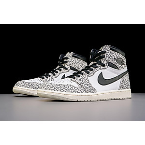 [DZ5485-052] Mens Air Jordan RETRO 1 HIGH OG 'WHITE CEMENT'