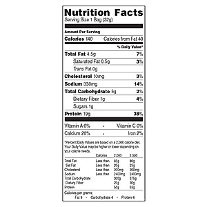 Quest Nutrition Protein Tortilla Chips, Ranch, 19g Protein, 4g Net Carbs, 140 Calories, Low Carb, Gluten Free, Soy Free, Potato Free, Baked, 1.2oz Bag, Single Sample