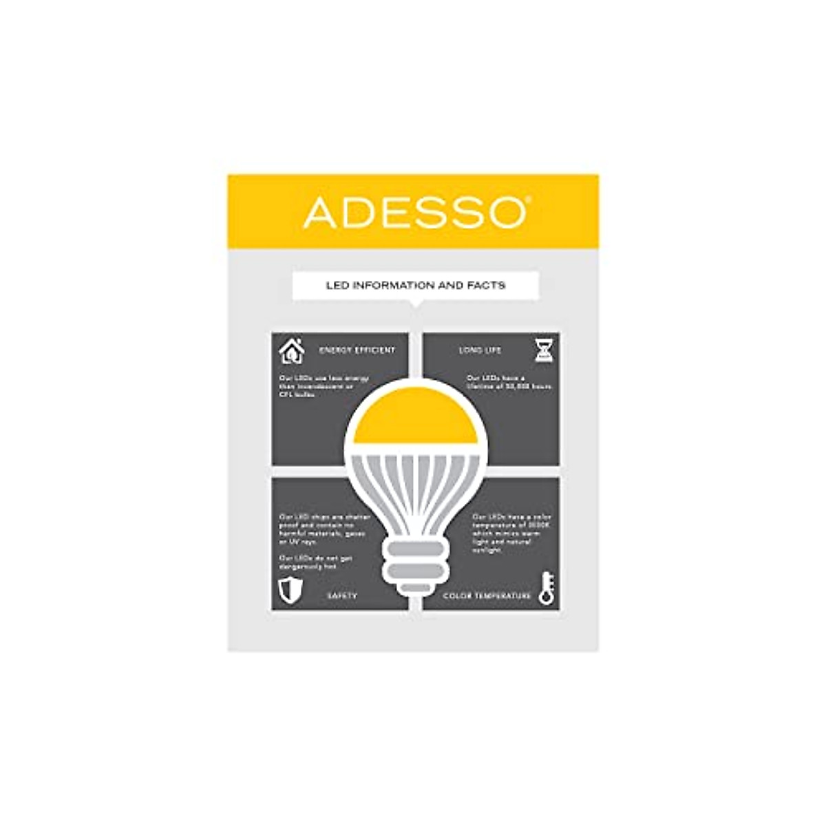 Adesso 3214-01 Windsor LED Desk Lamp Wireless Charging, 7W LED, 5W QI, USB Port, Indoor Lighting Lamps,Black