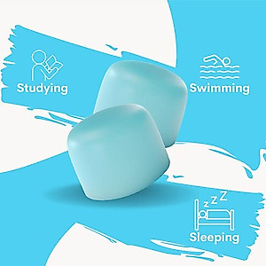 Eargasm Squishies - Moldable Silicone Earplugs for Sleep - Noise Reduction - Noise Cancelling