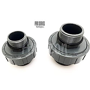 Van Enterprises 1.5" PRO Series PVC Male/Female Union Fitting Adapter - Schedule 80 [Available 1.5" and 2" Union]