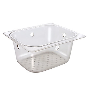 Krowne 30-160 Perforated Basket, 6" deep, for 10" x 14" & 10" x 12" Dump Sinks, Plastic‍​​‌‌‌‌‍​​‌‌‌‌‍​​‌‌​​‍​​‌‌‌‌‍​​‌​‌‌‍​​​‌‌‌‍​​‌‌​​‍​​‌​‌‌‍​​‌‌‌‌​‍​​​‌‌‌‍​​‌‌‌​​‍​​​‌‌​