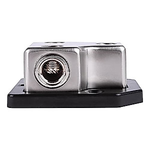 Skar Audio x1 0/4 Gauge Input to x2 0/4 Gauge Outputs Power Distribution Block (SK-DIST-BLK3)