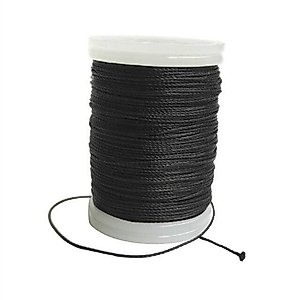 SHARROW Archery Serving Thread Bowstring Serving Material 131 Yards for Tying Peep Sight Nock Maintenance Accessories (Black)
