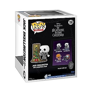 Funko Pop! Deluxe: The Nightmare Before Christmas 30th Anniversary - Jack Skellington with Christmas Door