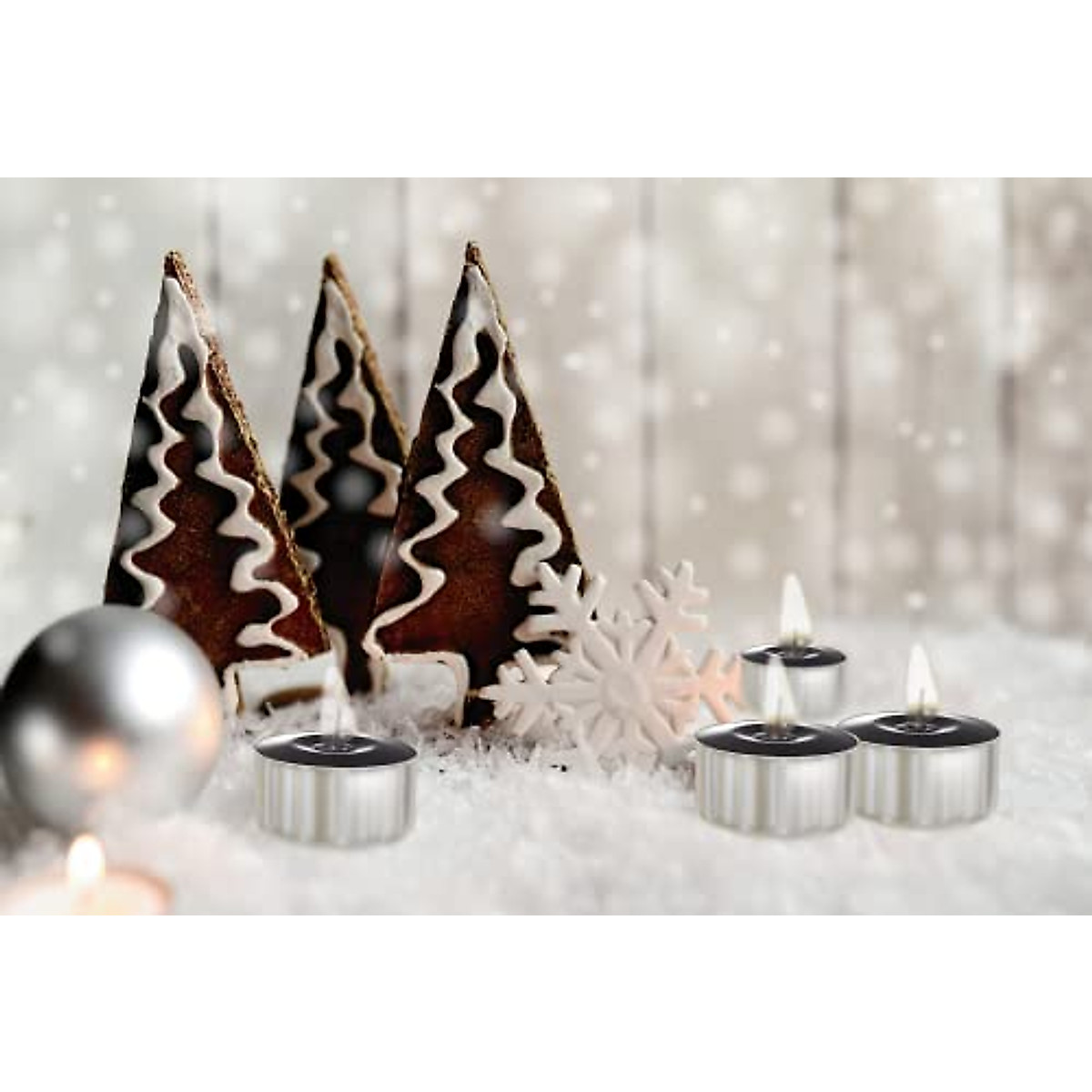 36 PK Highly Scented Lavender Tea Light Candles - Smokeless Tea Candles Tea Light Candles Long Burn - Lavender Tea Lights Candles