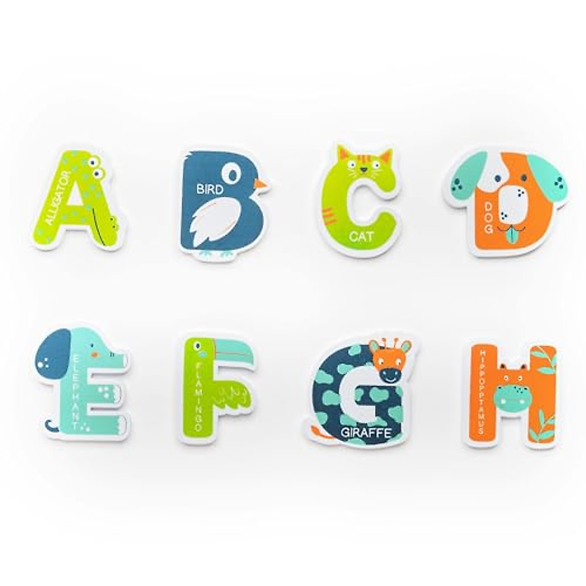 Stephen Joseph, Floating ABC Foam Bath 35-Piece Toy Set, Blue (SJ1148)