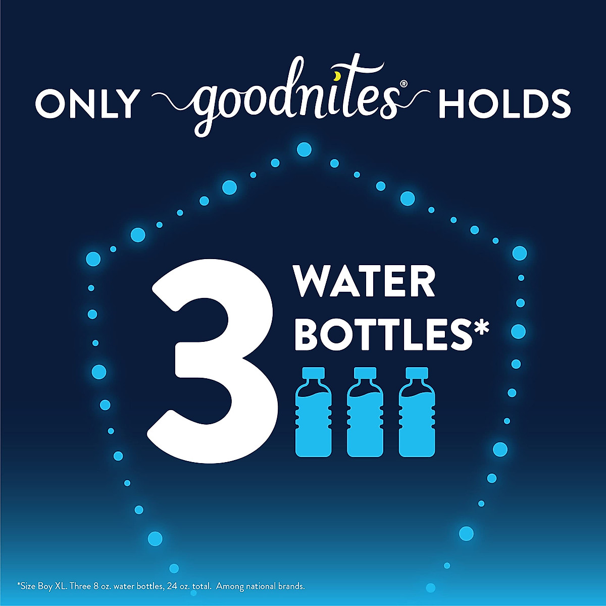 Huggies Goodnights Bedtime Pants for Boys, Size X-Small, 15 Count