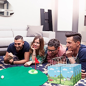 Sinmoe Golf Party Gift Goodie Treat Candy Favor Bags Golf Themed Birthday Party Gift Supplies Paper Bags Decorations Favors(36 Pcs)