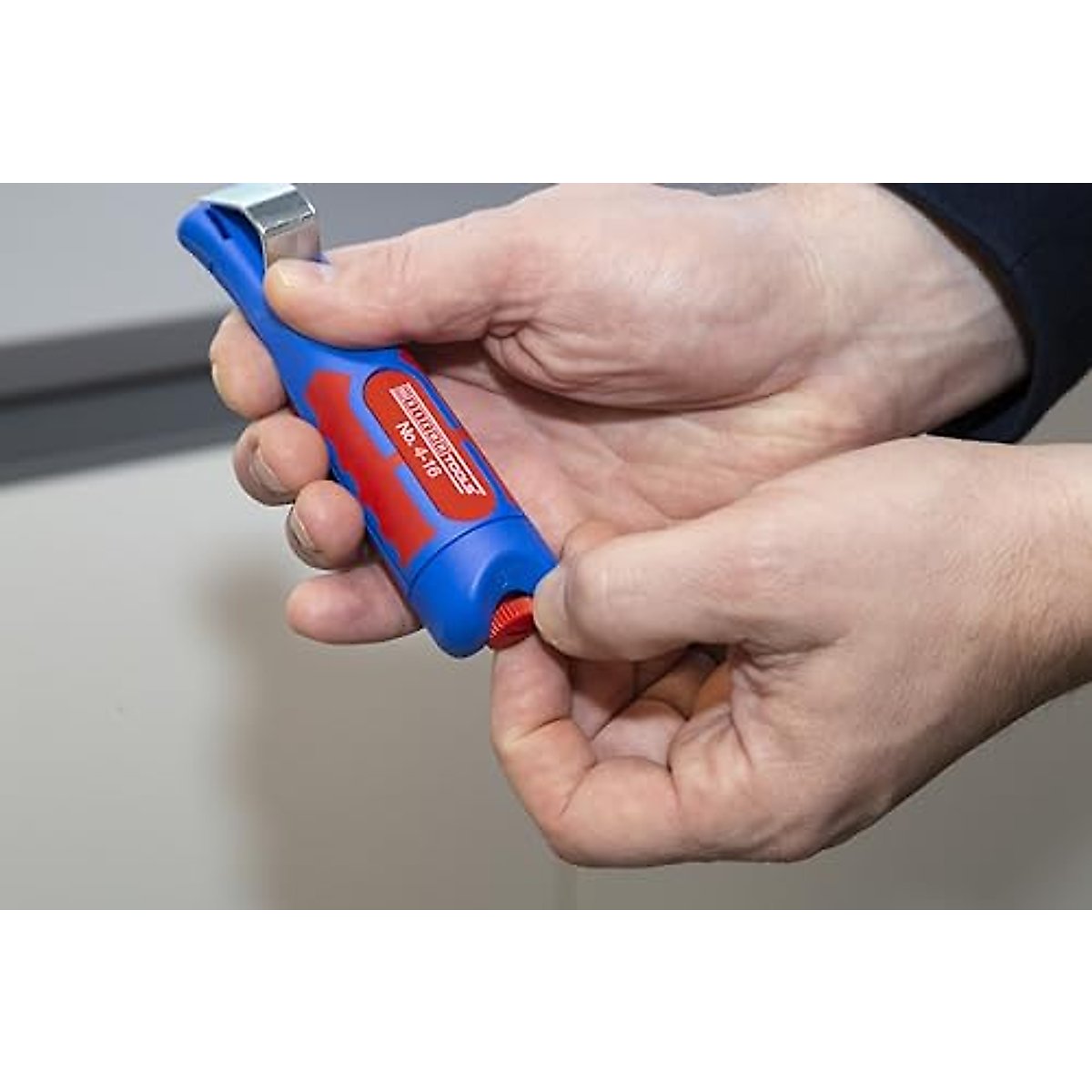 WEICON No.4-16 - Cable Knife/Multi Stripping Knife/Universal Stripping Tool with Adjustable Cutting Depth/Working Range 5/32-5/8 inch (4-16 mm)