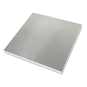 TCI Precision Metals 4140 Carbon Steel Plate Sheet, 6-Side Precision Sized, Ground and Milled Flat Blanks .500” Thick X 12.000" X 11.750"